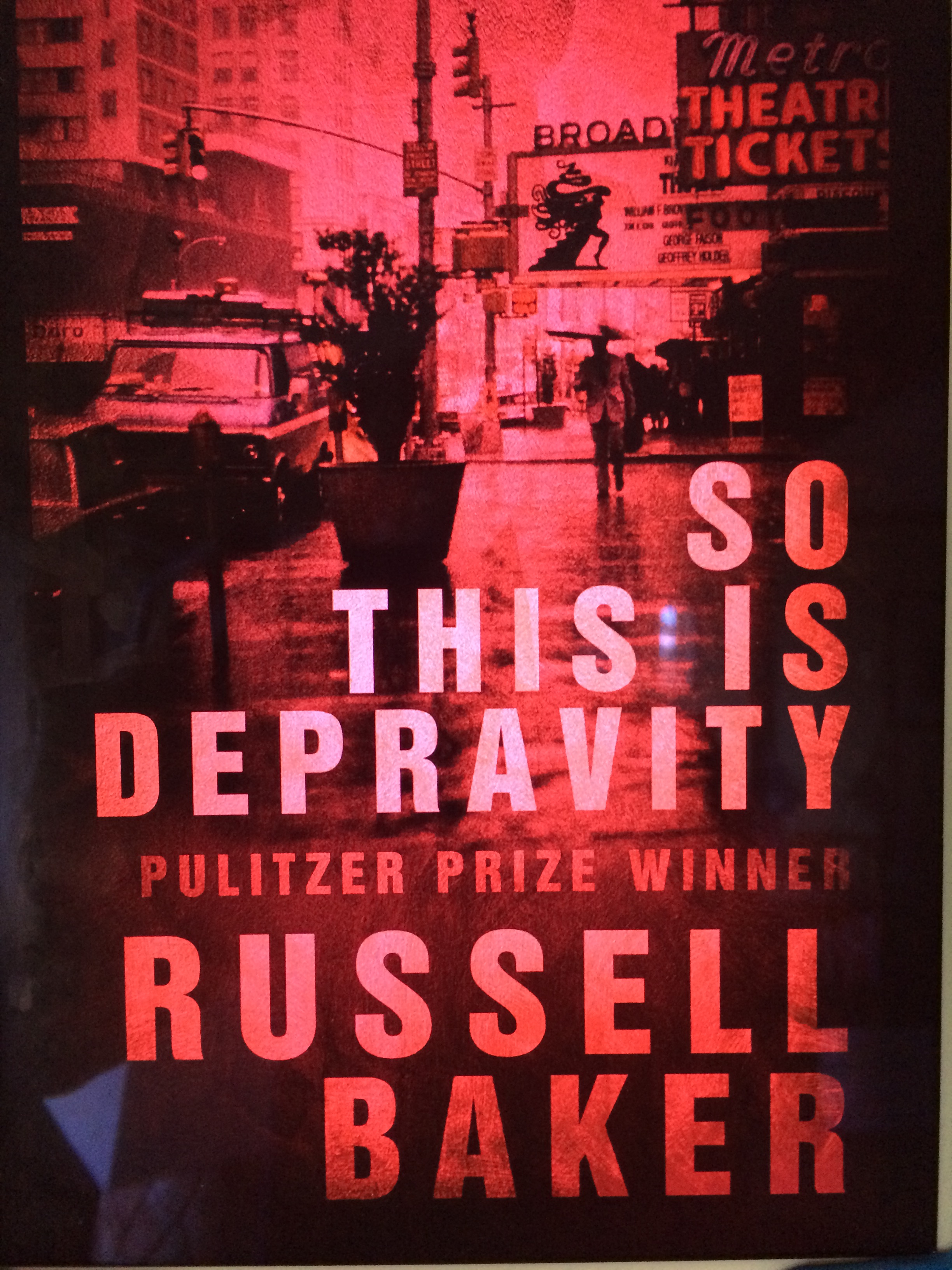 An Appreciation-Russell Baker – Monk Buttman Mysteries